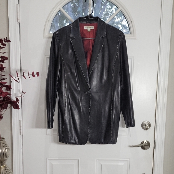Katherine Kelly | Jackets & Coats | Womens Black Kathrine Kelly Top ...
